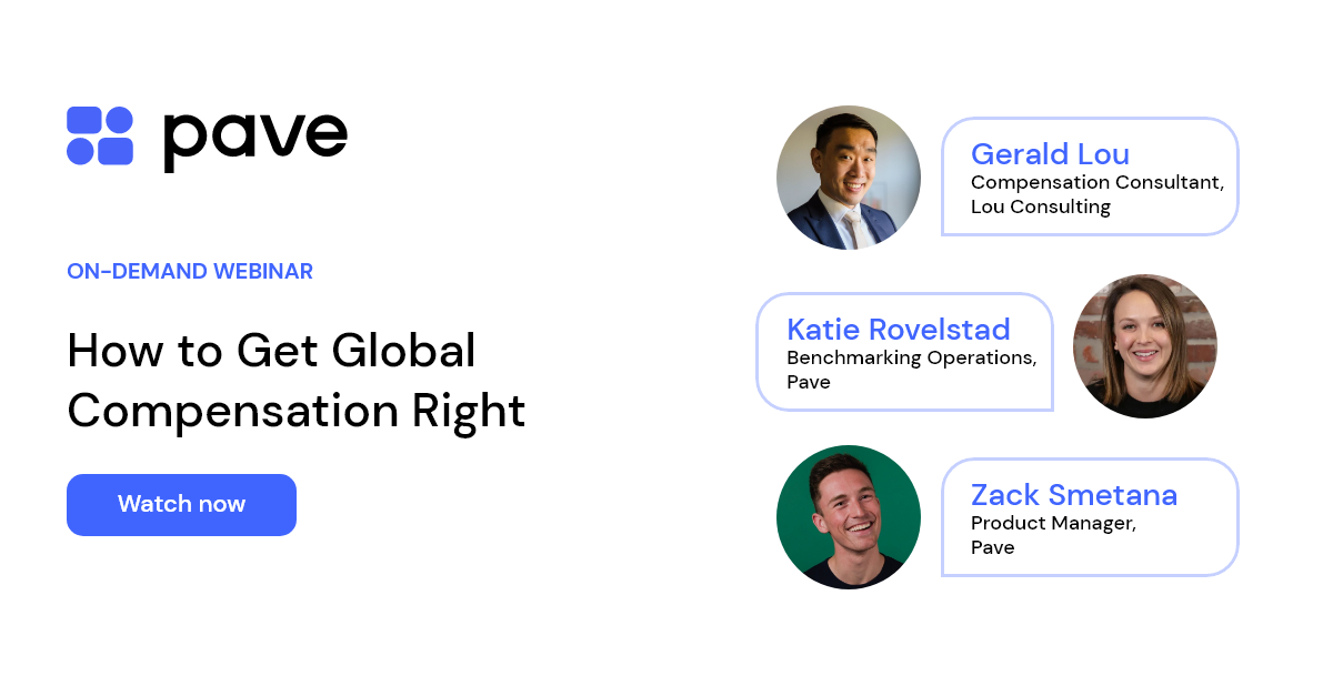 How to Get Global Compensation Right